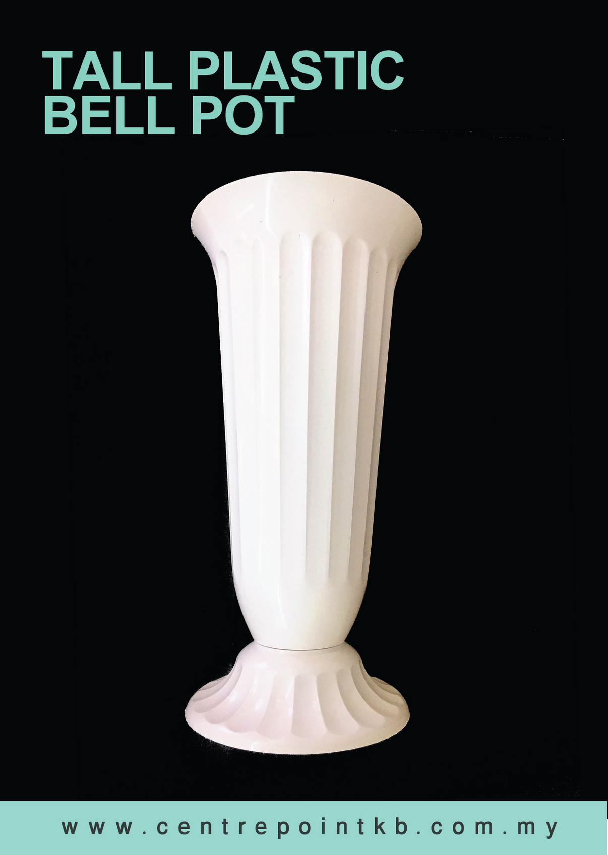 Tall Plastic Bell Pot (Pieces) – Perniagaan Centrepoint